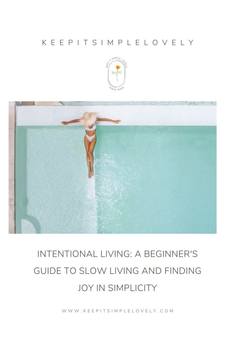 Slow Living For Beginners: How to Embrace a Simple, More Joyful Life ...